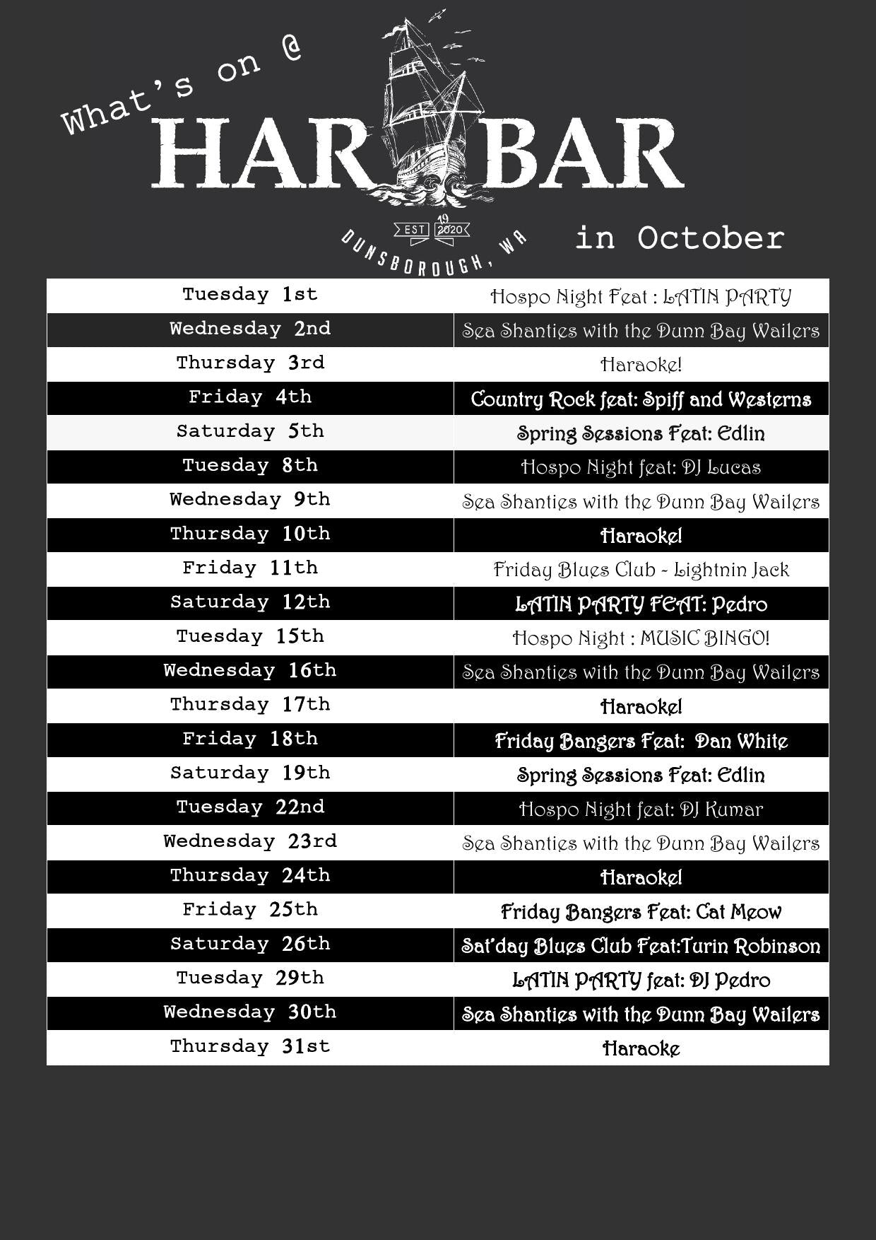 What's On – Har Bar